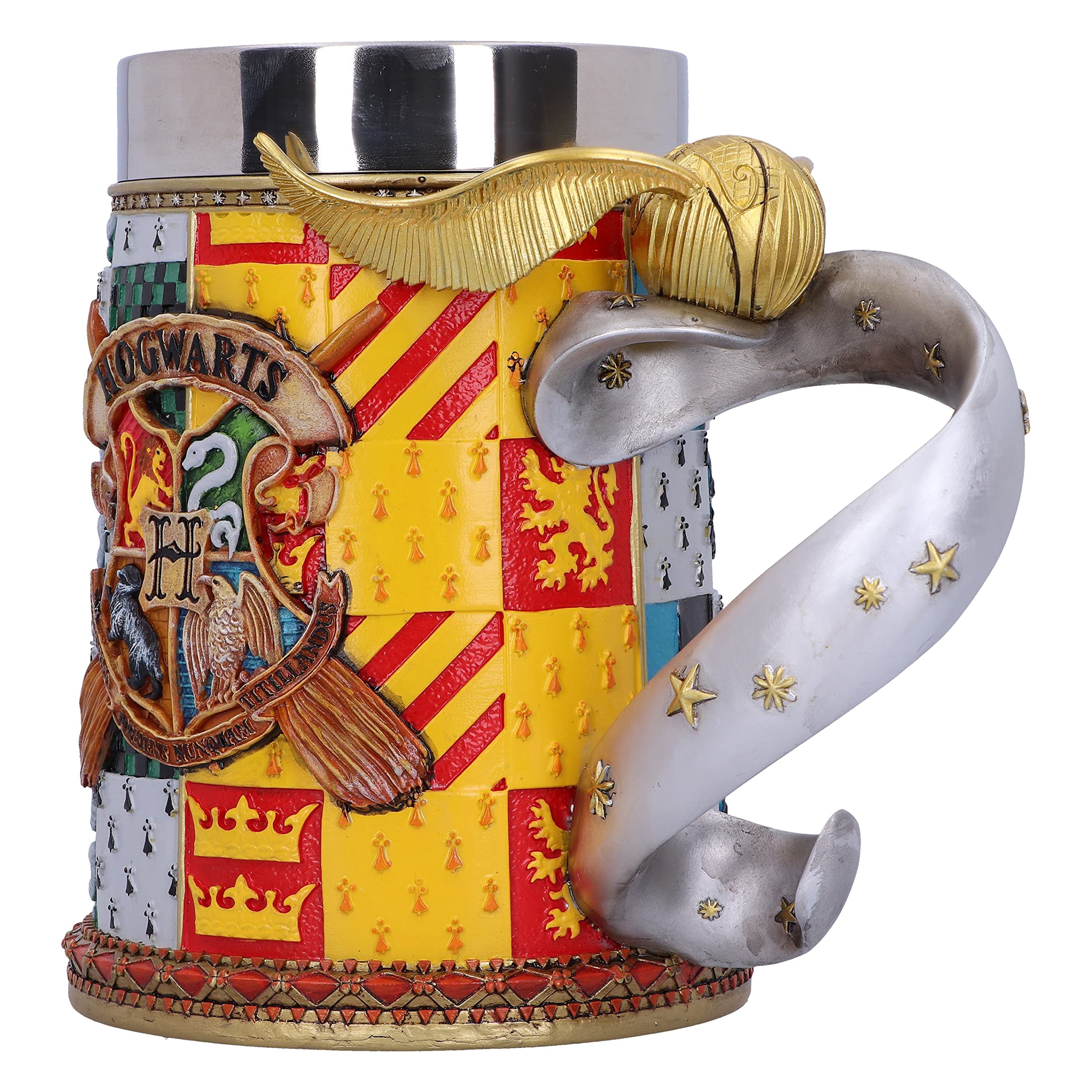 Nemesis Now Harry Potter Golden Snitch Quidditch Collectible Tankard, Resin, Yellow, 1 Count (Pack of 1)