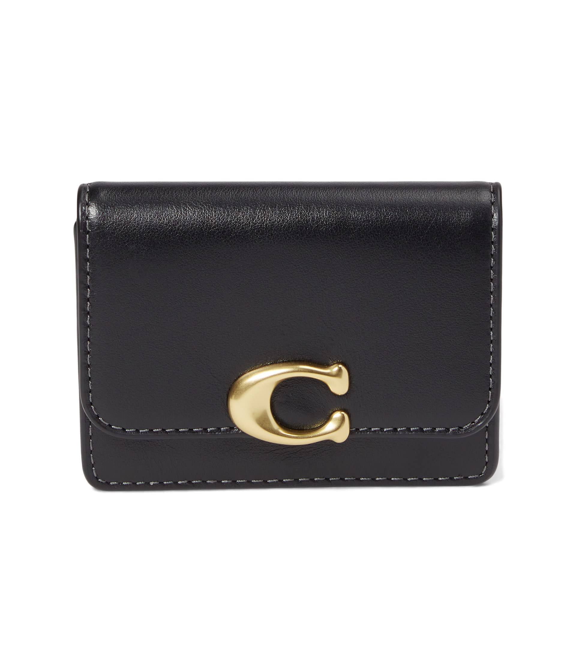 Coach Women's Bandit Card Case Wallet, Black, One Size