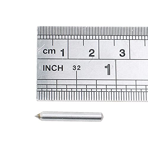 AUTOTOOLHOME 10pcs Scribe Tips Engraver Bits Carbide Point Bit Nozzle for Rotary Tool Electric Engraver Engraving Metal Wood PVC Plastic