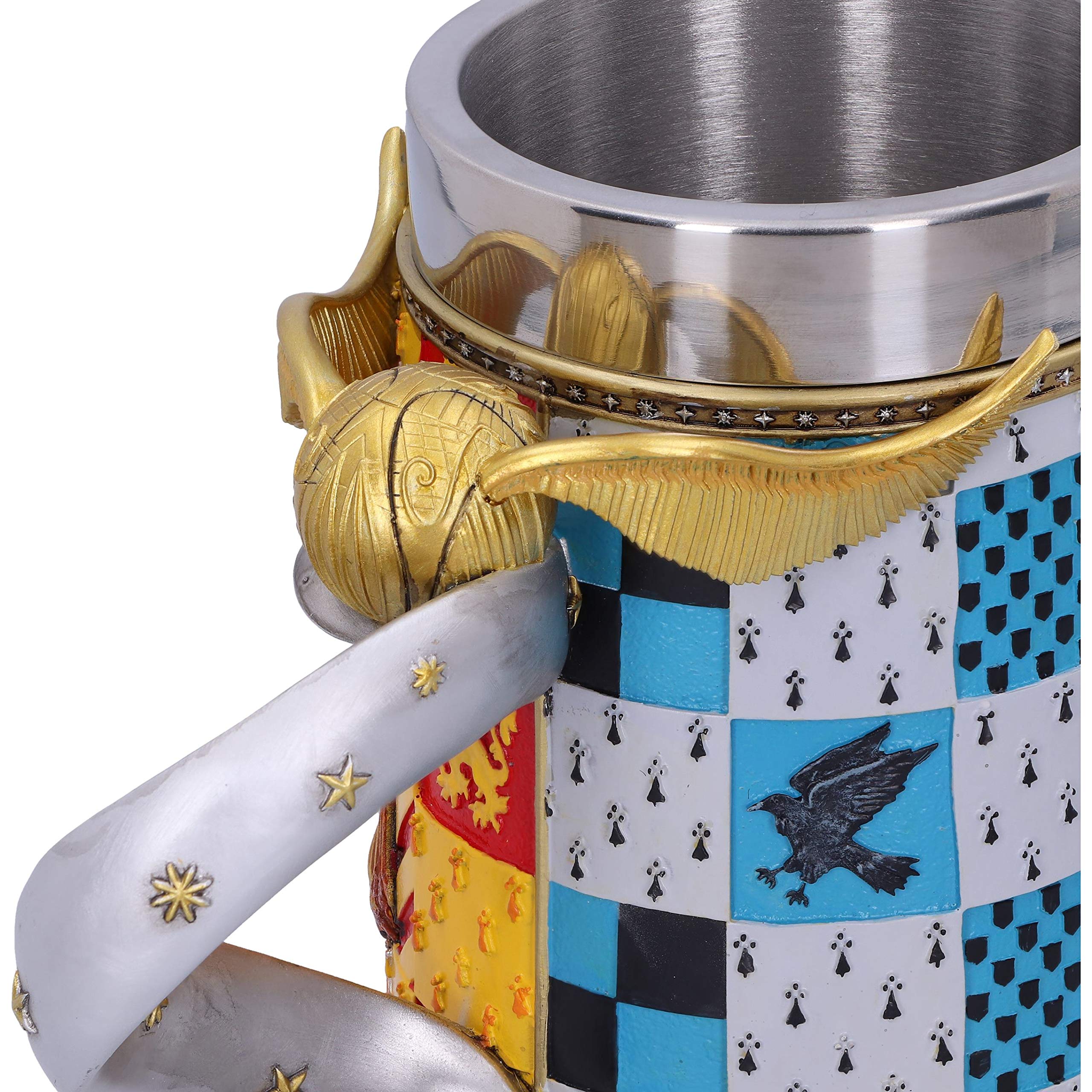 Nemesis Now Harry Potter Golden Snitch Quidditch Collectible Tankard, Resin, Yellow, 1 Count (Pack of 1)