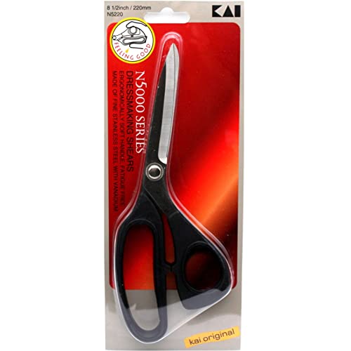 KAI 8 1/2in Dressmaking Shears, Black