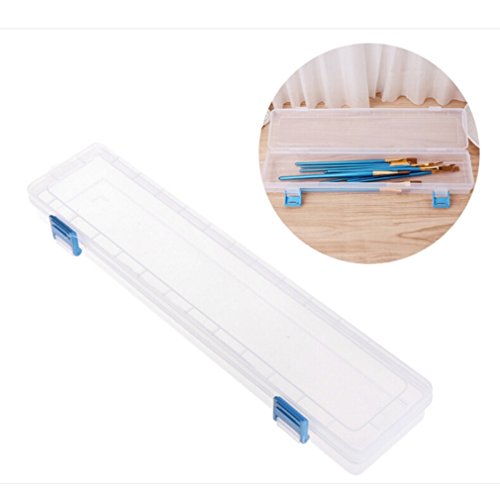 LALANG Paint Brushes Storage Box Watercolor Drawing Container Storage Case