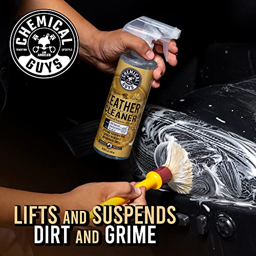 Chemical Guys Sprayable Leather Cleaner & Conditioner 16 oz Bundle (2) 16 oz. Bottles for Heated/Cooled/Vented Leather Seats