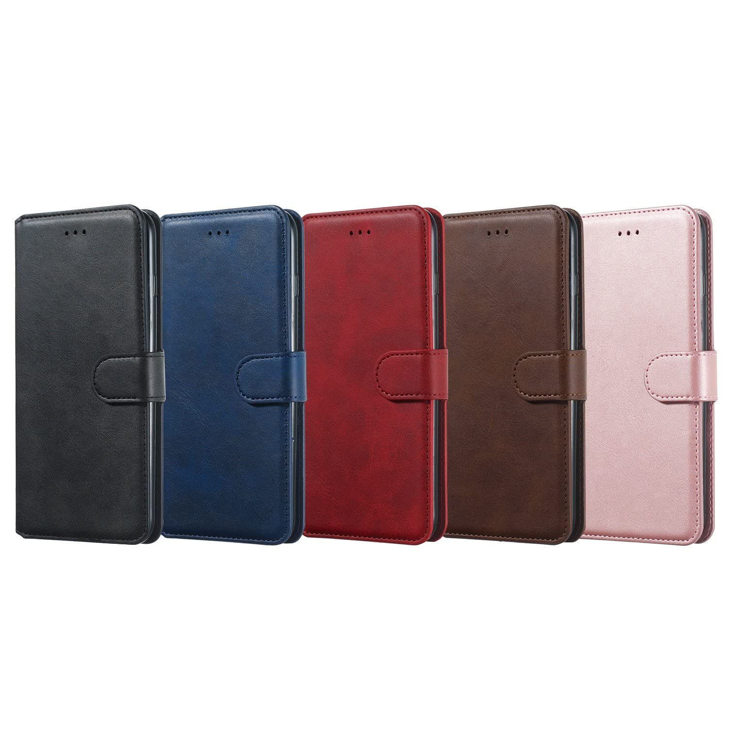 Case for Oppo Reno2 Z Wallet Case,with Card Holder Kickstand Magnetic Closure PU Leather Flip Case Cover for Oppo Reno2 Z 6.53" -Rose Gold