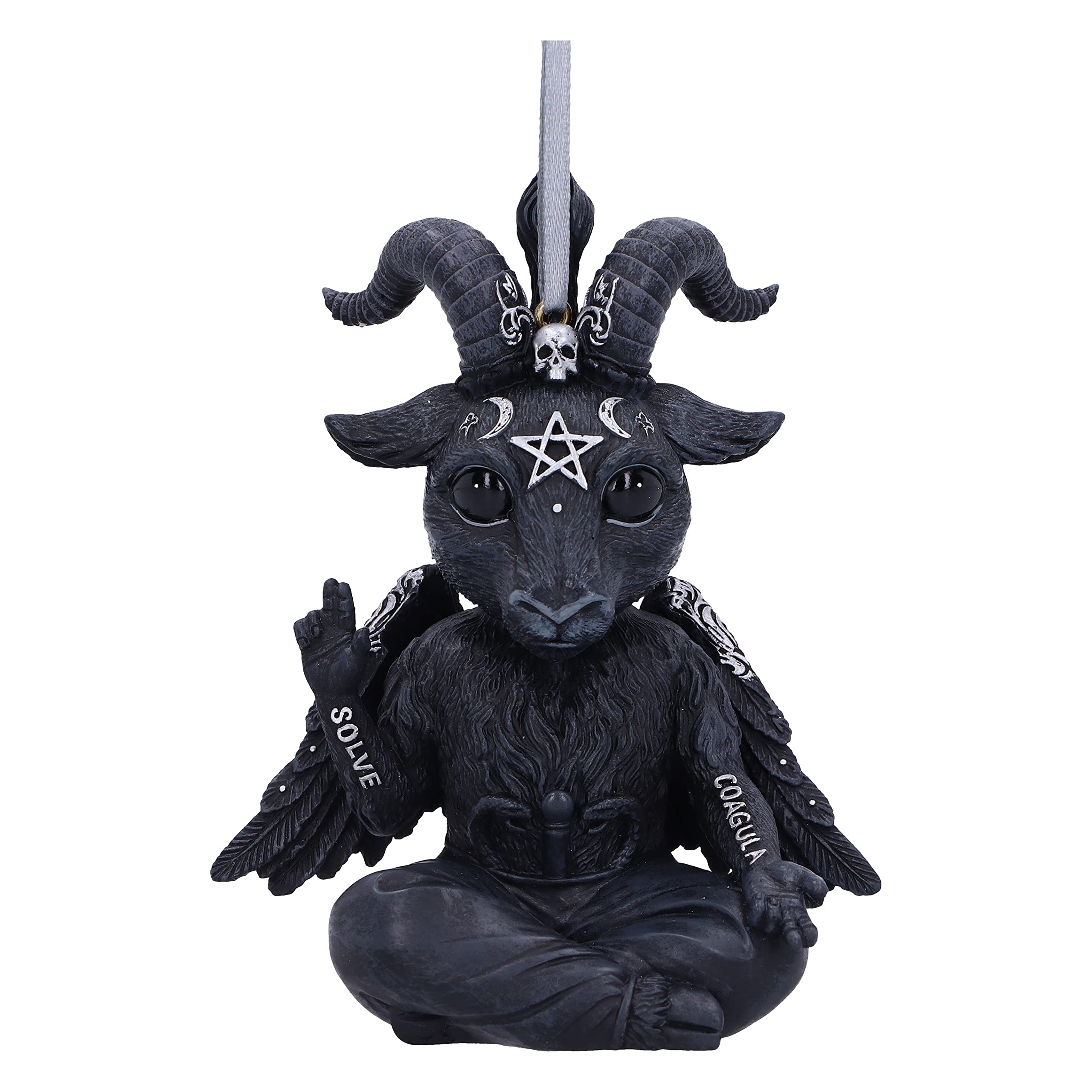 Nemesis Now Cult Cuties Baphoboo Hanging Ornament, Black, 11cm,Birthday