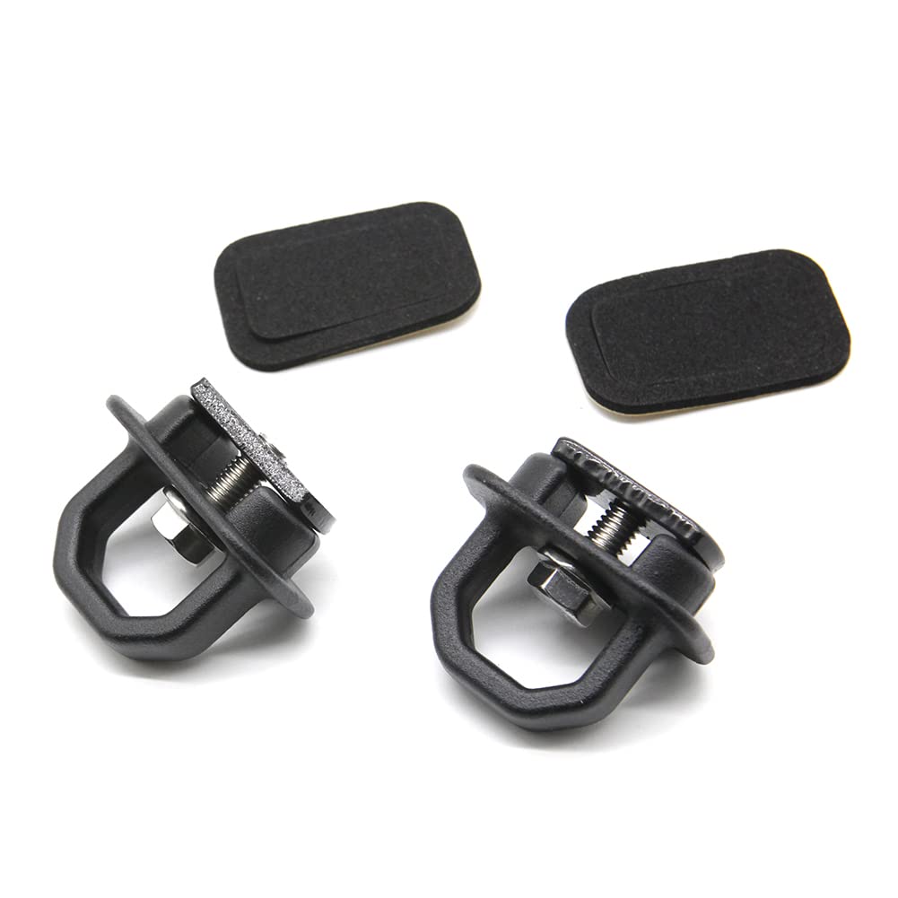 DAMAI Car Bumper Tie Down Hook Anchors Replacement For Chevy Silverado 2007-2020 / Colorado 2015-2020, For GMC Sierra 2007-2020 / Canyon 2015-2020