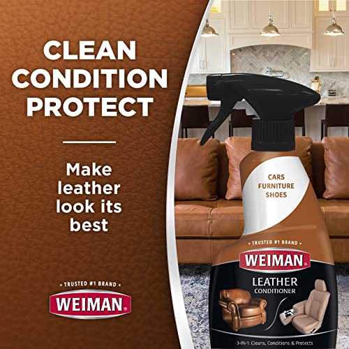 Weiman Complete Auto Leather Interior Cleaning & Conditioning Kit