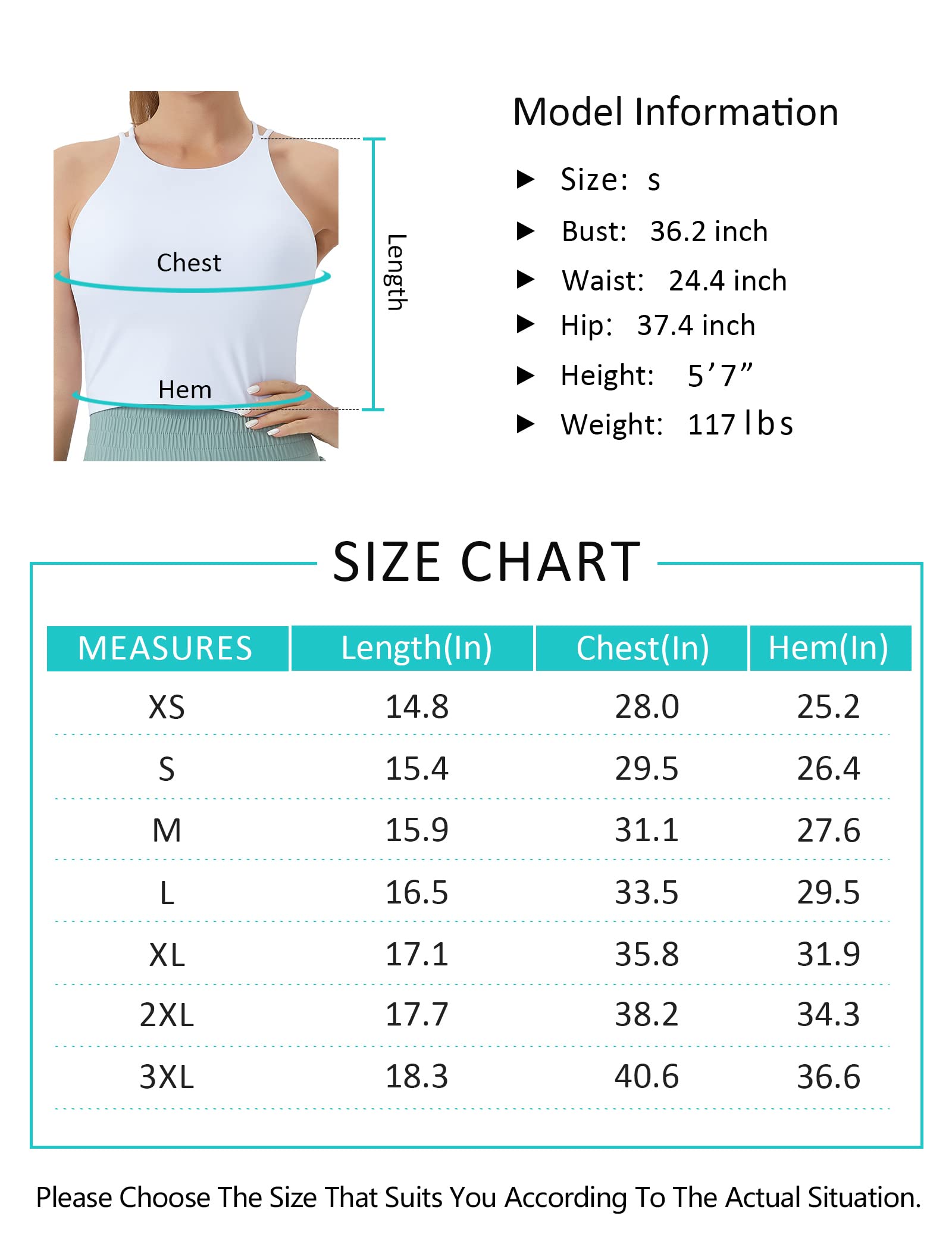 THE GYM PEOPLE Women's Cross Back Sports Bra Halter Neck Workout Crop Tank Tops with Removable Pads White