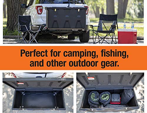 Buyers Products 1707020 Hitch-Mounted Poly Cargo Carrier , Black