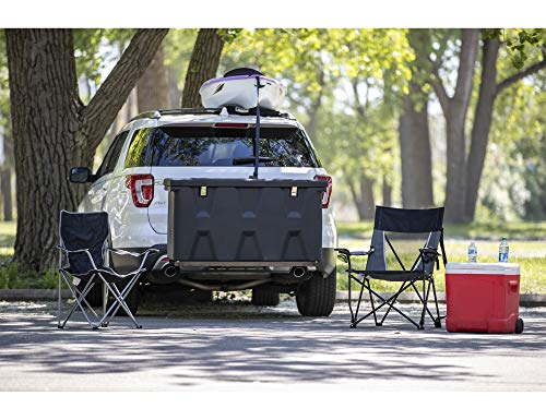 Buyers Products 1707020 Hitch-Mounted Poly Cargo Carrier , Black