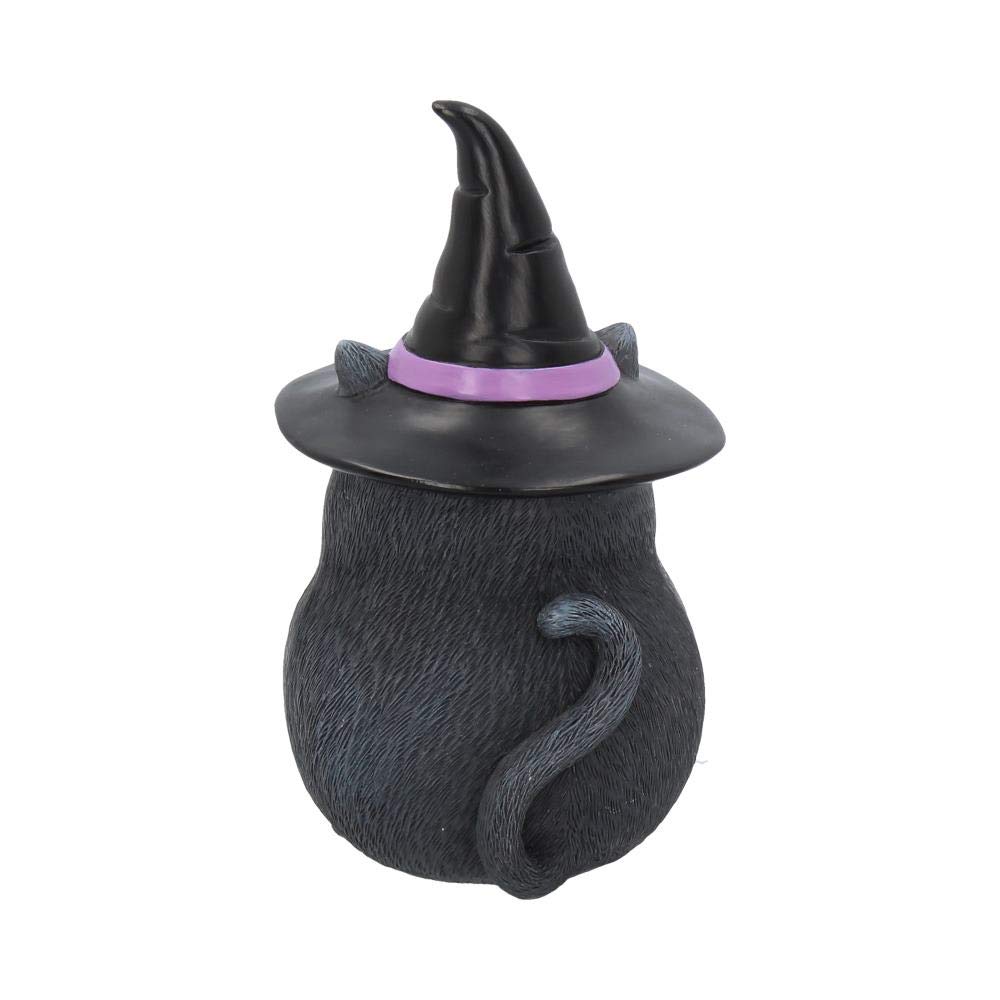 Nemesis Now Lucky Black Cat Figurine 16cm, Resin