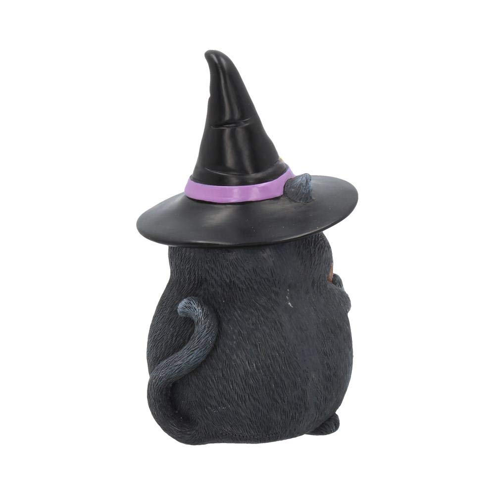 Nemesis Now Lucky Black Cat Figurine 16cm, Resin