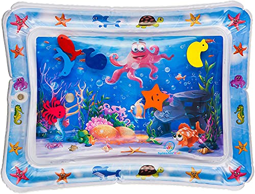 Inflatable Water mat Infants and Toddlers, Perfect for Fun time Play Activity Center Your Baby's Stimulation Growth