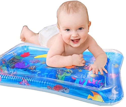 Inflatable Water mat Infants and Toddlers, Perfect for Fun time Play Activity Center Your Baby's Stimulation Growth