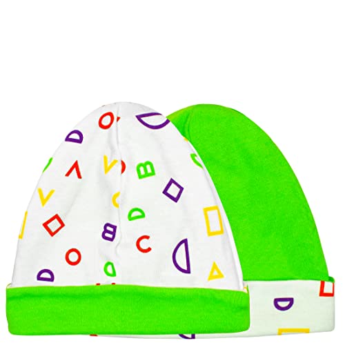 BABYCIRCUS Unisex-Baby Sleep 'N Play Footed Pajamas and Beanies (Pack of 5)