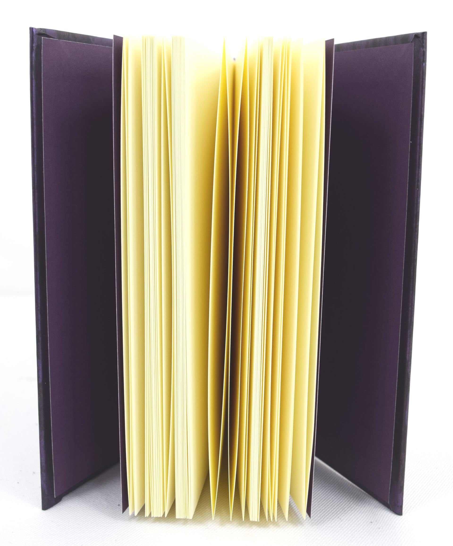 Nemesis Now B0146A3 Embossed Spell Book Purple 17cm, Coated, Wood Free Paper
