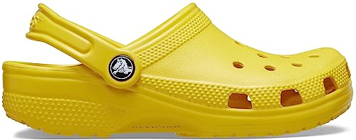 Crocs Classic Clogs, Sunflower, 6 US Unisex Big Kid