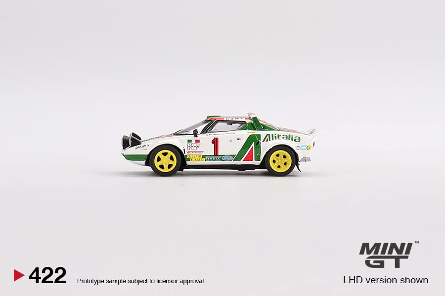 True Scale Miniatures Lancia Stratos HF 1977 Rally Montecarlo Winner #1 Limited Edition 1/64 Diecast Model Car MGT00422