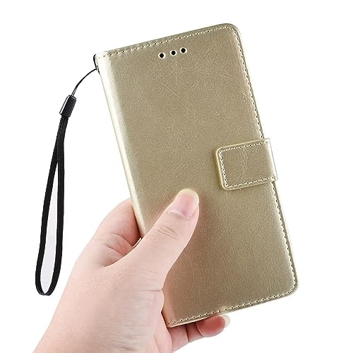 Leather Case for Oppo Reno2, Wallet Case for Oppo Reno2 Flip PU Leather Cover, Magnetic Buckle Protection Phone Cover for Oppo Reno2 Case Red