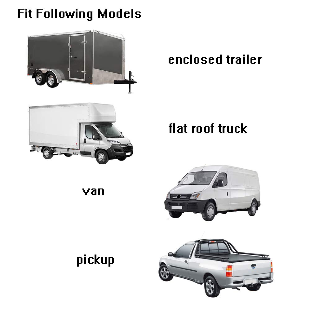 StarONE Enclosed Trailer Ladder Racks Cargo Trailer Ladder Rack Roof Rack for Trailers