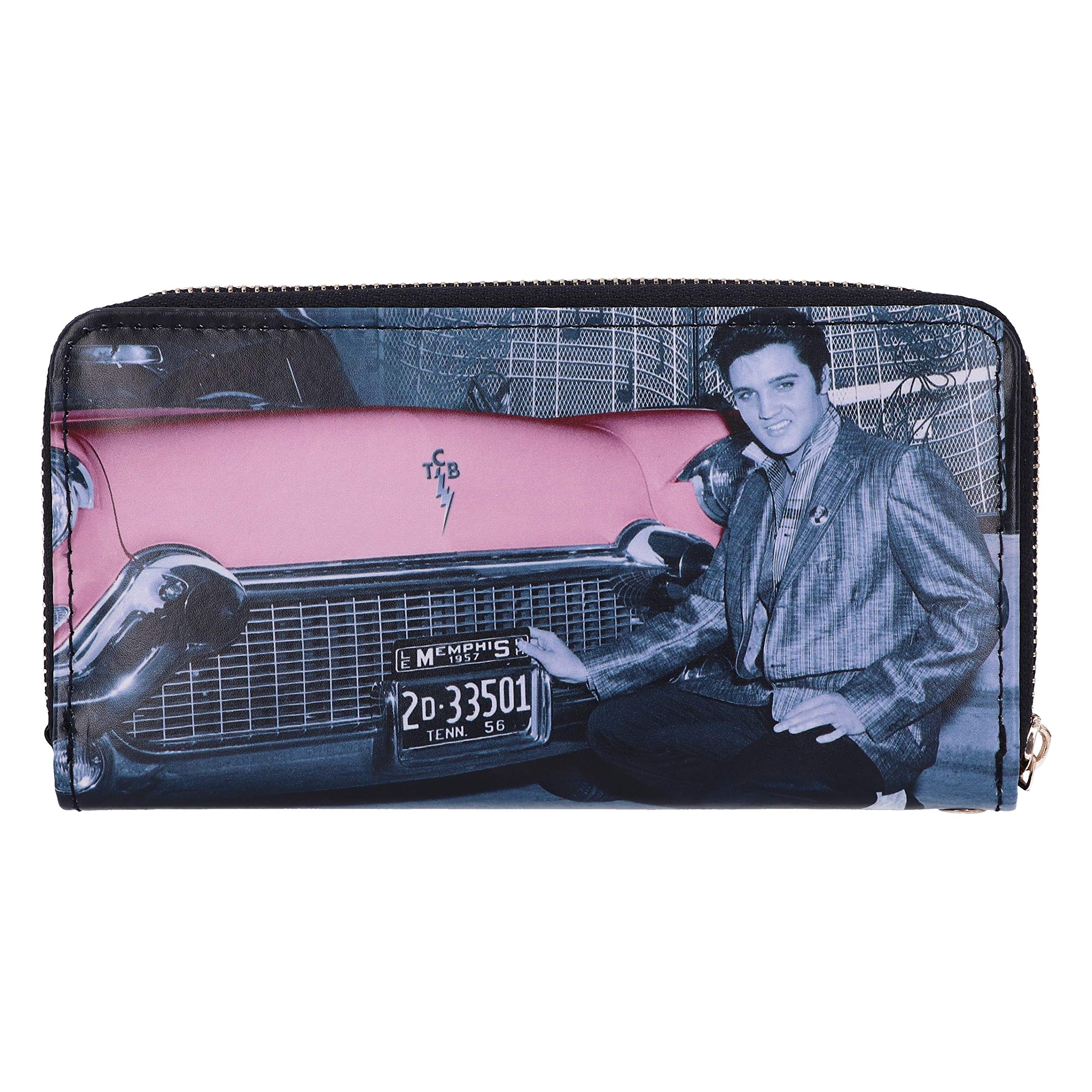 Nemesis Now Elvis Pink Cadillac Womens Purse, 19cm