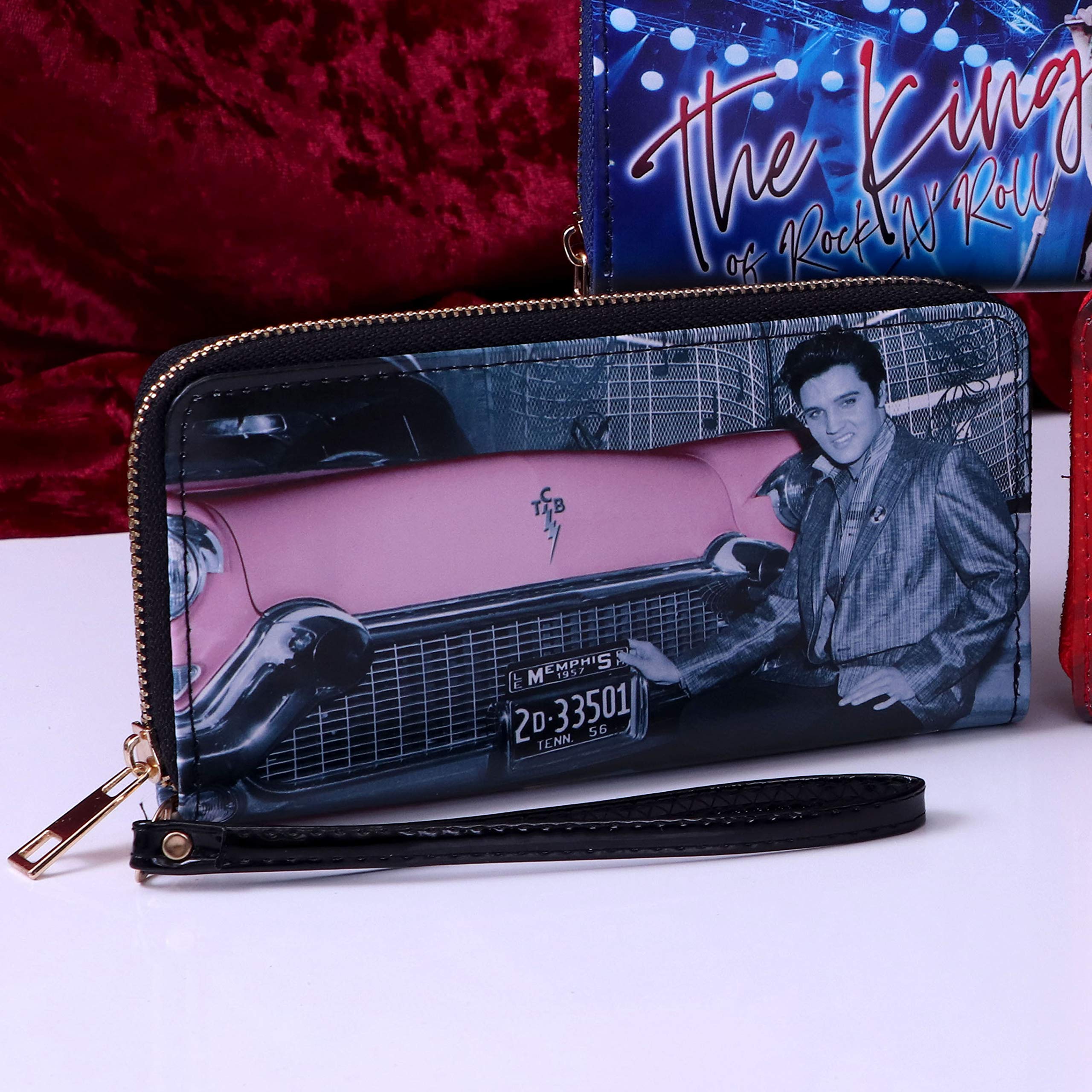 Nemesis Now Elvis Pink Cadillac Womens Purse, 19cm