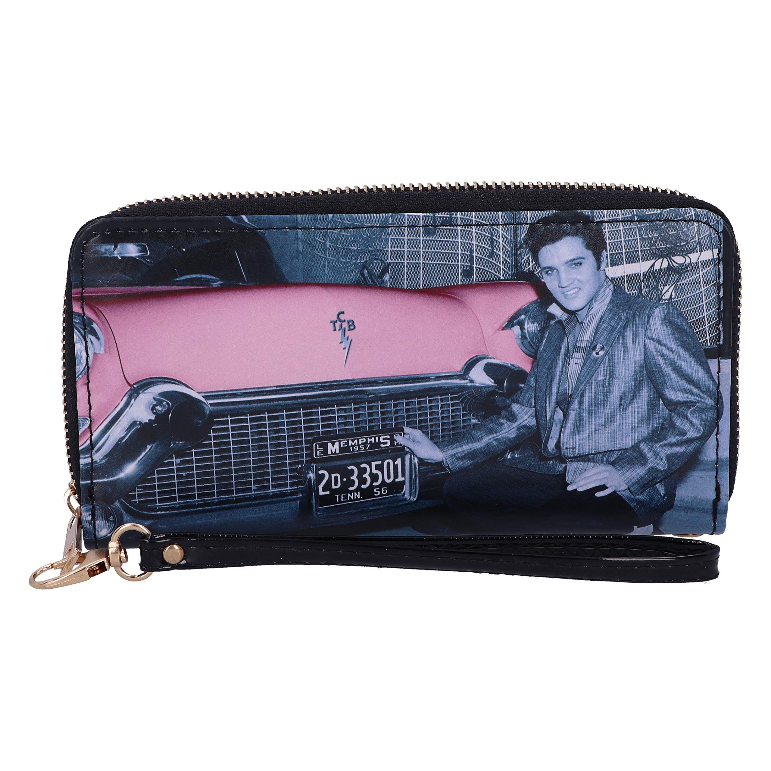 Nemesis Now Elvis Pink Cadillac Womens Purse, 19cm