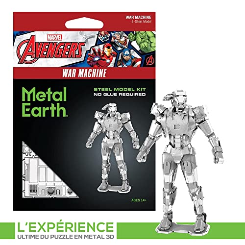 Metal Earth Marvel War Machine 3D Metal Model Kit Fascinations