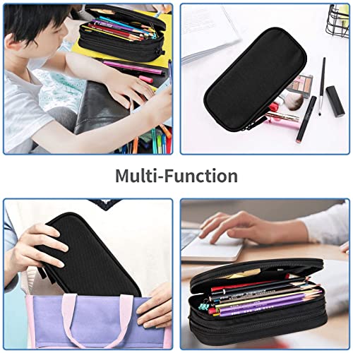 Colorful Leopard Animal Print Pencil Case Pencase Pencil Bag Pouch Box Portable Pen Bag For Office School