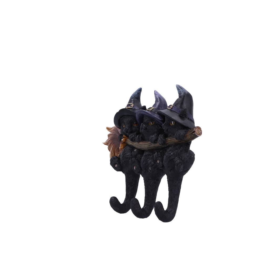 Nemesis Now Witches Helpers Key Hanger 20cm, Black