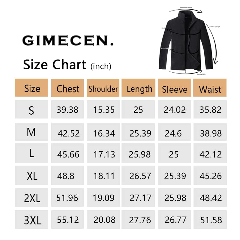 GIMECEN Women's Lightweight Full Zip Soft Polar Fleece Jacket Outdoor Recreation Coat With Zipper Pockets Medium