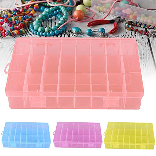 Jewelry Storage Box Jewelry Plastic Storage Box Plastic Storage Box Plastic Storage Storage Case for Beads Rings Earrings[4pcs]