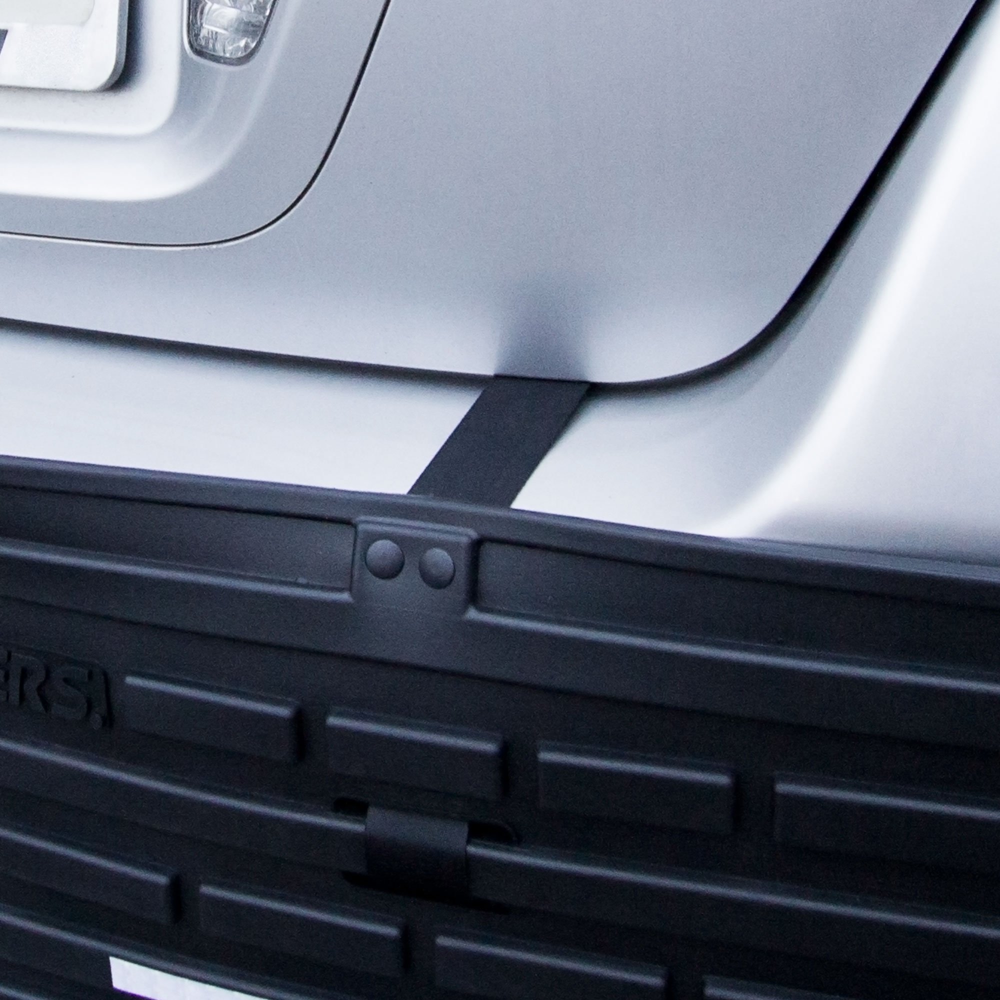 Fh Group Universal Fit Rear Bumper Guard Protection Bumperbutler for Cars, Suvs, Vans, and Trucks Black
