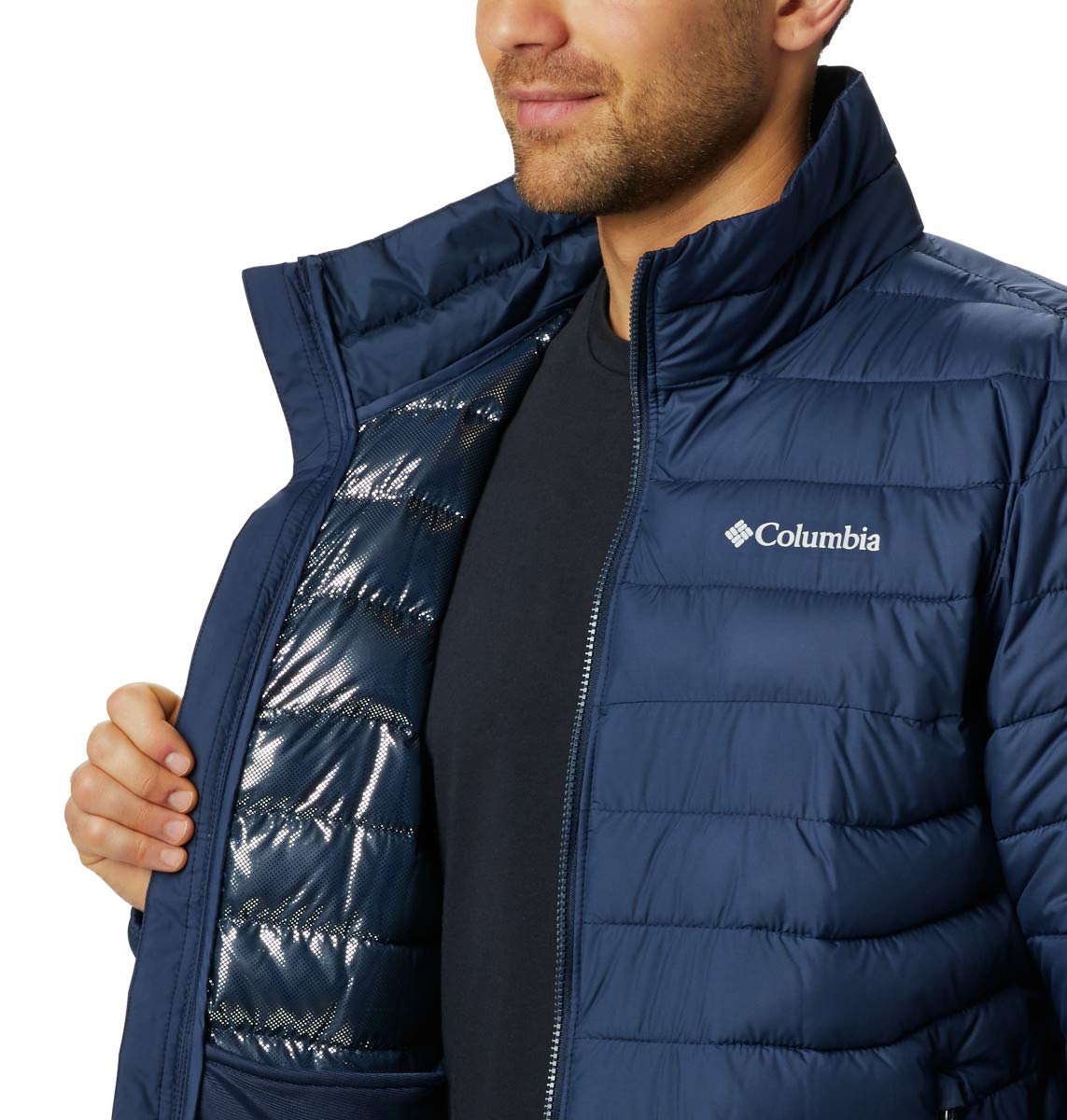 Columbia Men’s Powder Lite Winter Jacket, Water repellent