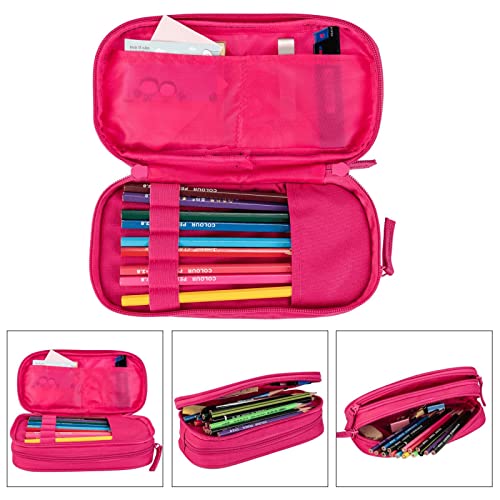 Axolotl Pencil Case Pencil Pouch Pencil Box Pencil Bag Pencil Holder Large Capacity Pen Case Pen Box For Boys Girls Pink One Size