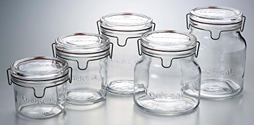 Luigi Bormioli Lock-Eat Handy Jar 67.75 Ounce (2 Liters)