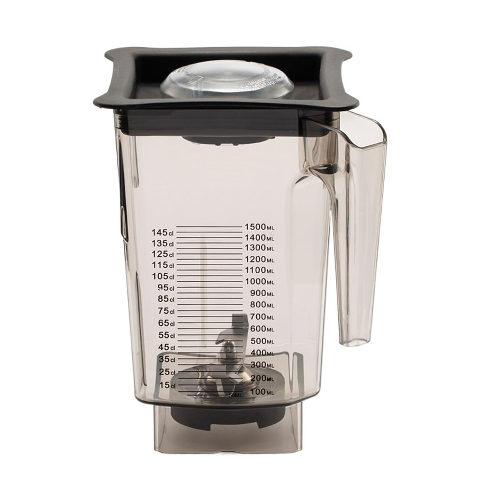 YoupO Compatible for Blendtec Jar 90 Oz 3 Quart Mixer Jar with Stainless Steel Blades and Ventilation Cover