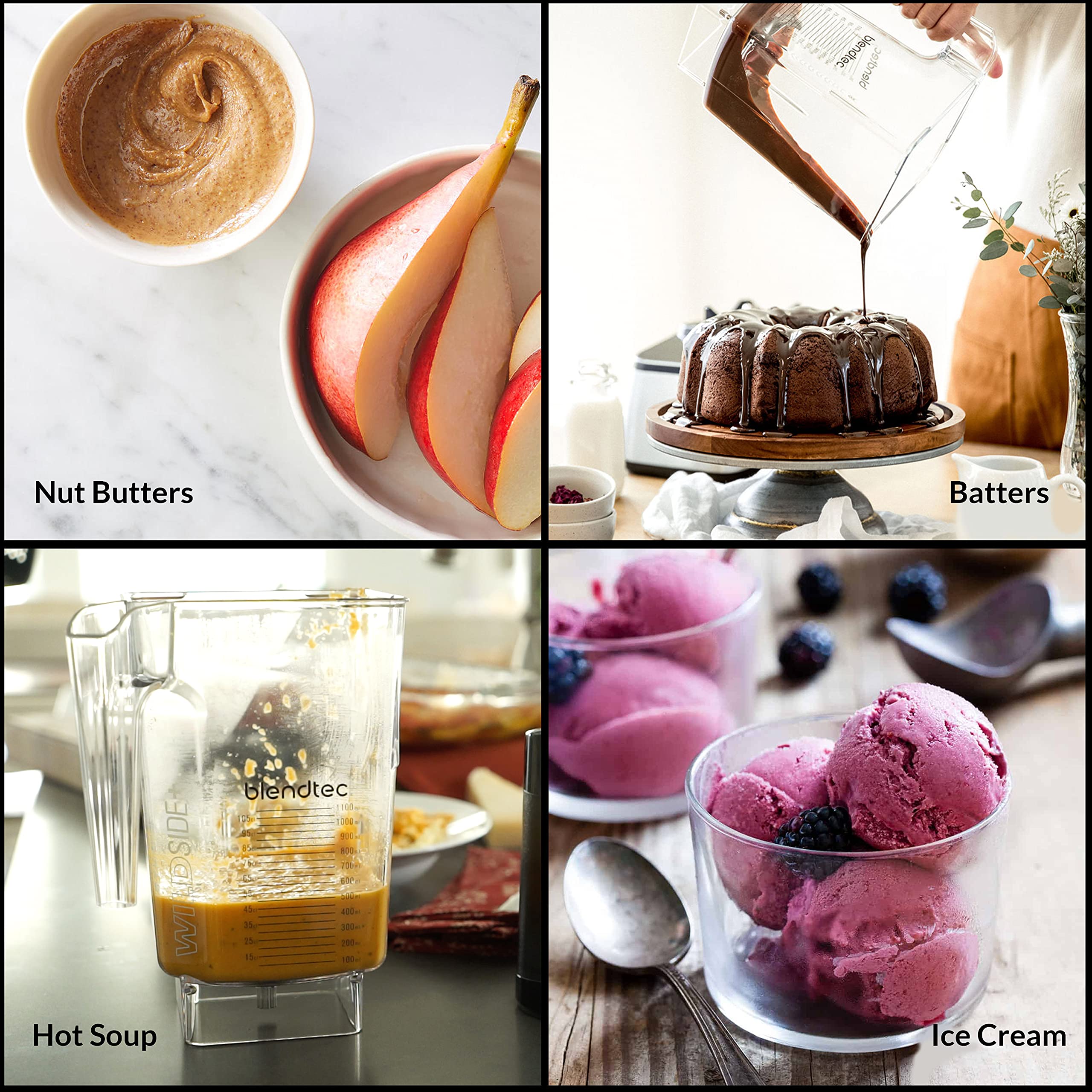 Blendtec Blender, Designer 625, Pomegranate