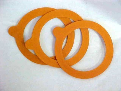 70mm top Le Parfait / SMALL JAR ONLY Bormioli Fido Replacement Canning Rubber Gasket From France -Fits Smaller Terrine Style Jars 4 Ounce (125g) and 7 Ounce (200g) - 6 Pcs