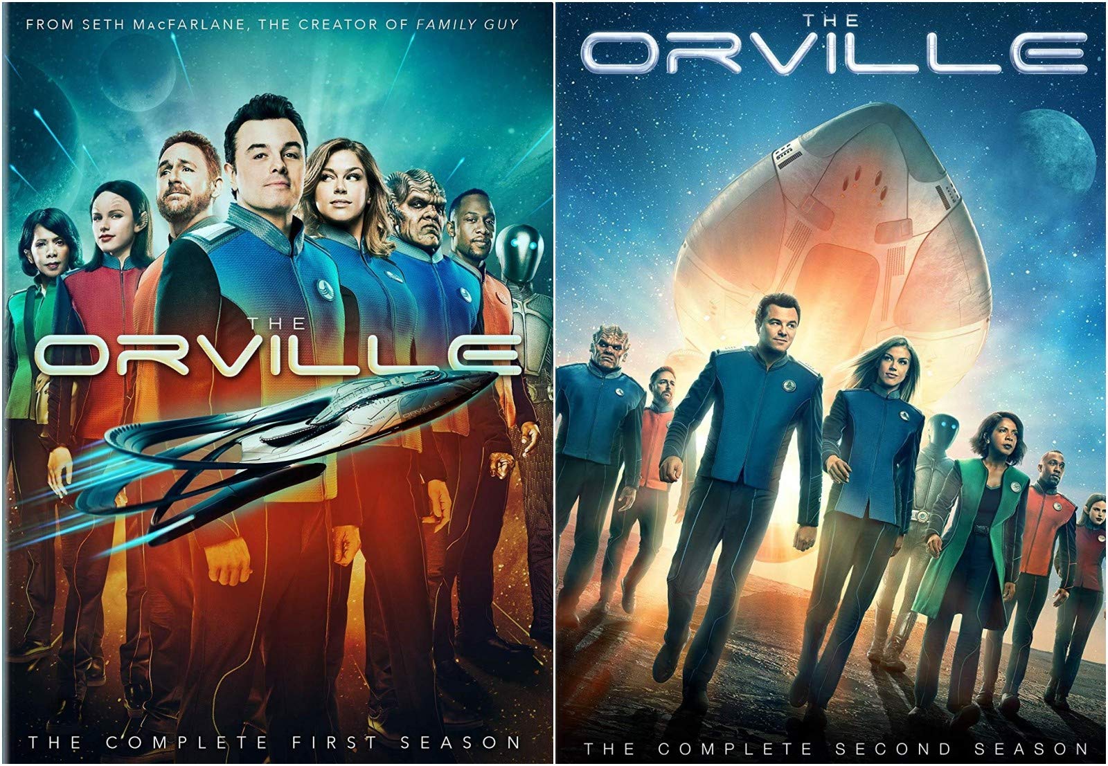 The Orville Complete Series Seasons 1-2 DVD Collection (First & Second Season)