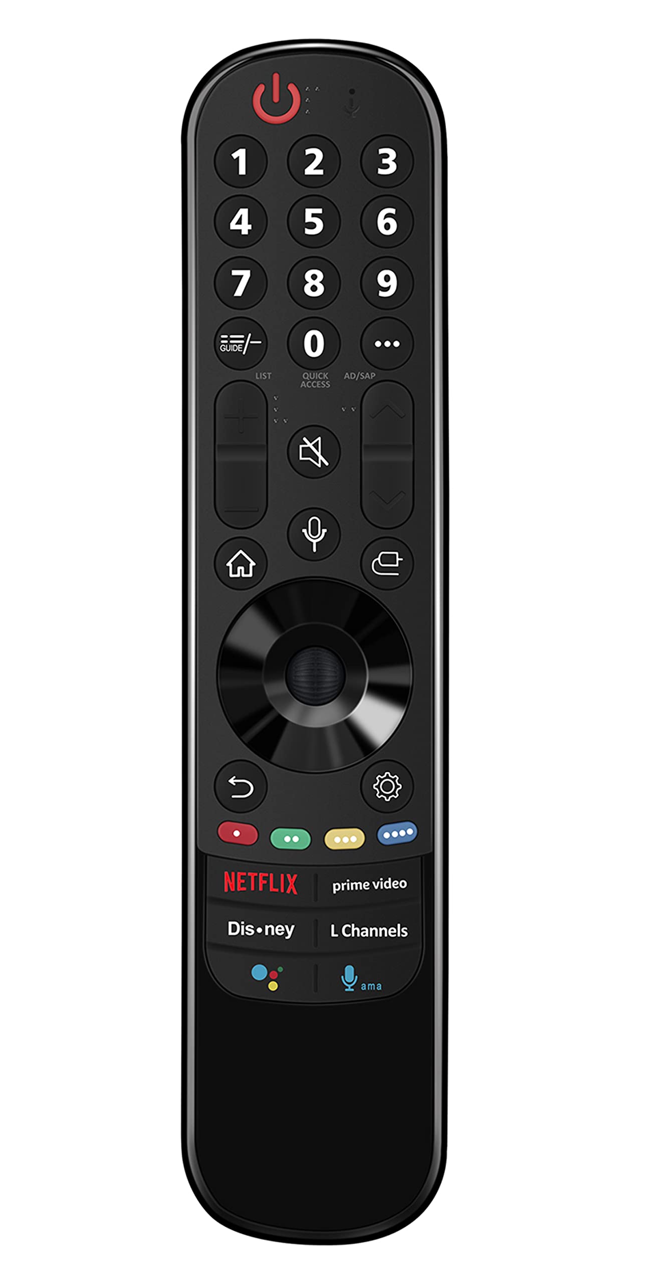 AN-MR22GA MR22GA Replace Magic Voice Search Remote Control fit for LG LED 4K UHD Smart webOS 2022 TVs & OLED TV 4K Smart TV G2 B2 C2 Series Television