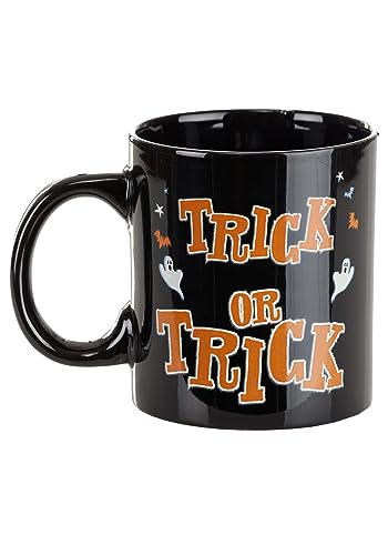 Silver Buffalo Lilo and Stitch Boo Halloween 20oz Ceramic Mug for Adults Standard