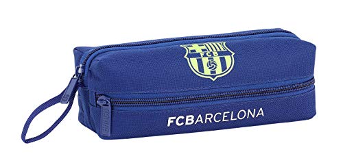 FC Barcelona 2018 Pencil Cases, 20 cm, Blue (Azul)