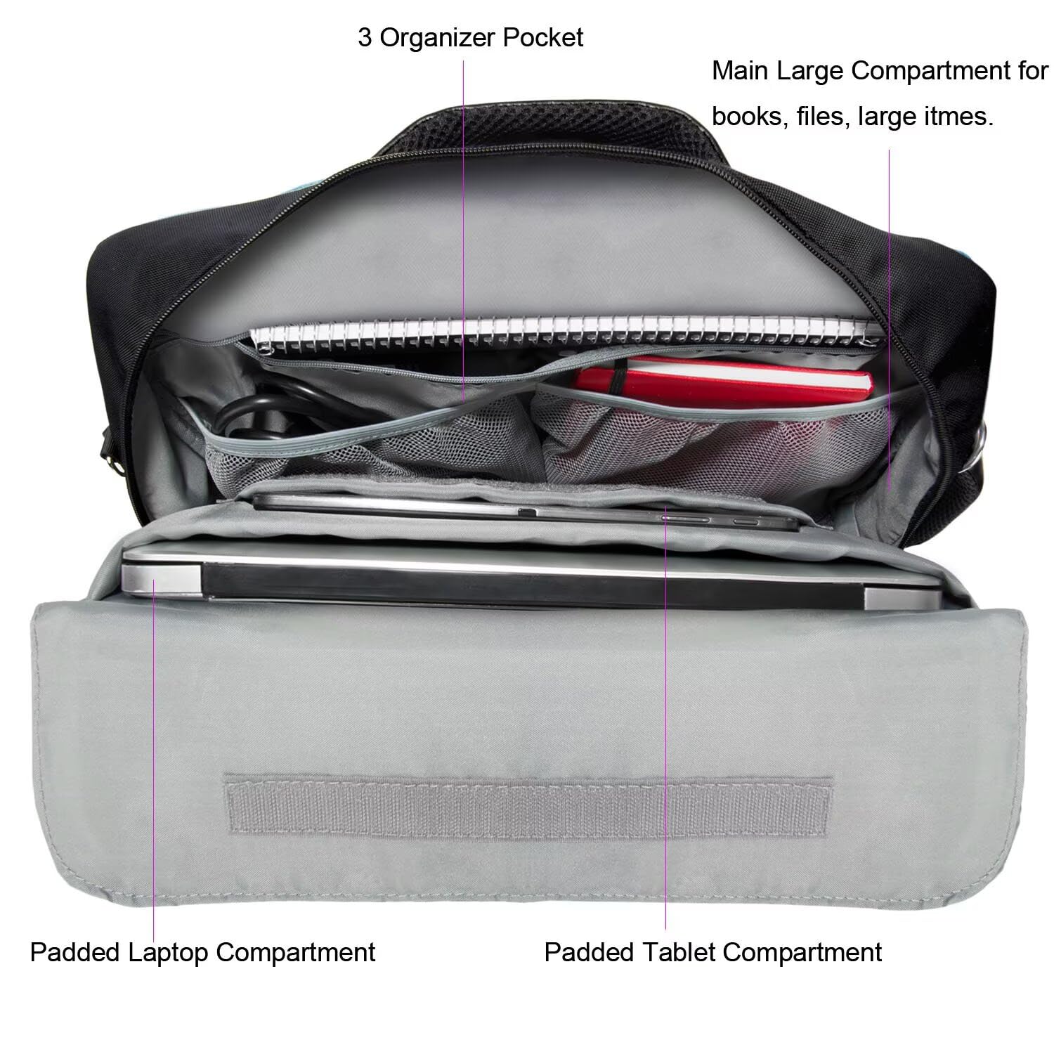 11 13 In Laptop Bag Compatible with Dell Latitude 3320 3120 3140 3330 3340 5320 5330 5285 5340 7230 7320, 7320 Detachable
