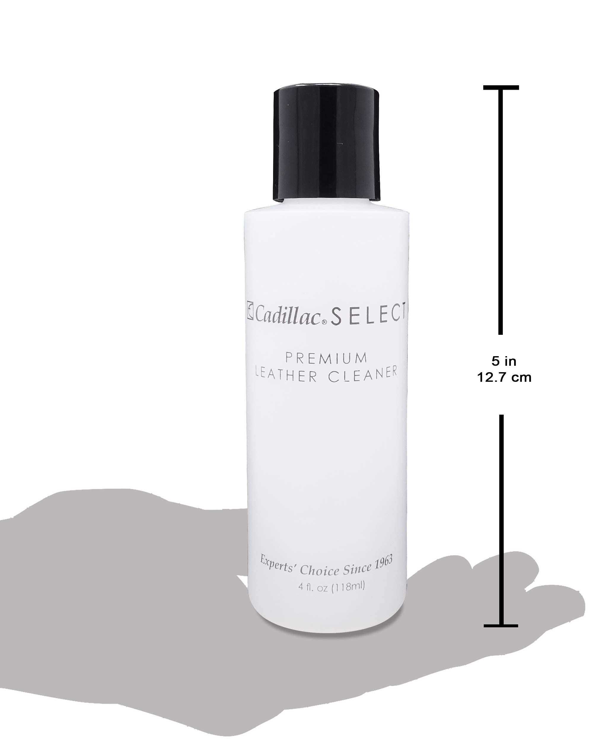Cadillac Select Premium Leather Cleaner 4 oz - Great for Shoes, Handbags, Jackets, Gloves, Furniture & More