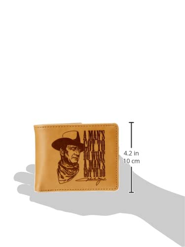 Nemesis Now Men's Bi fold, Brown, us:one Size
