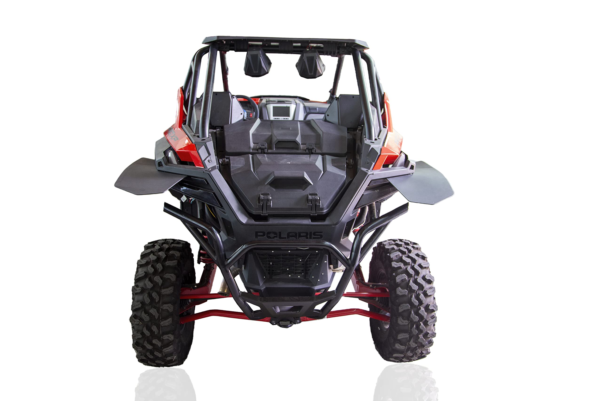 UTV Rear Cargo Box for RZR PRO,CPOWACE Waterproof 42QT/73QT Rear Cargo Storage Box Compatible with Polaris RZR Turbo R/PRO XP 4 LE 2020-2022