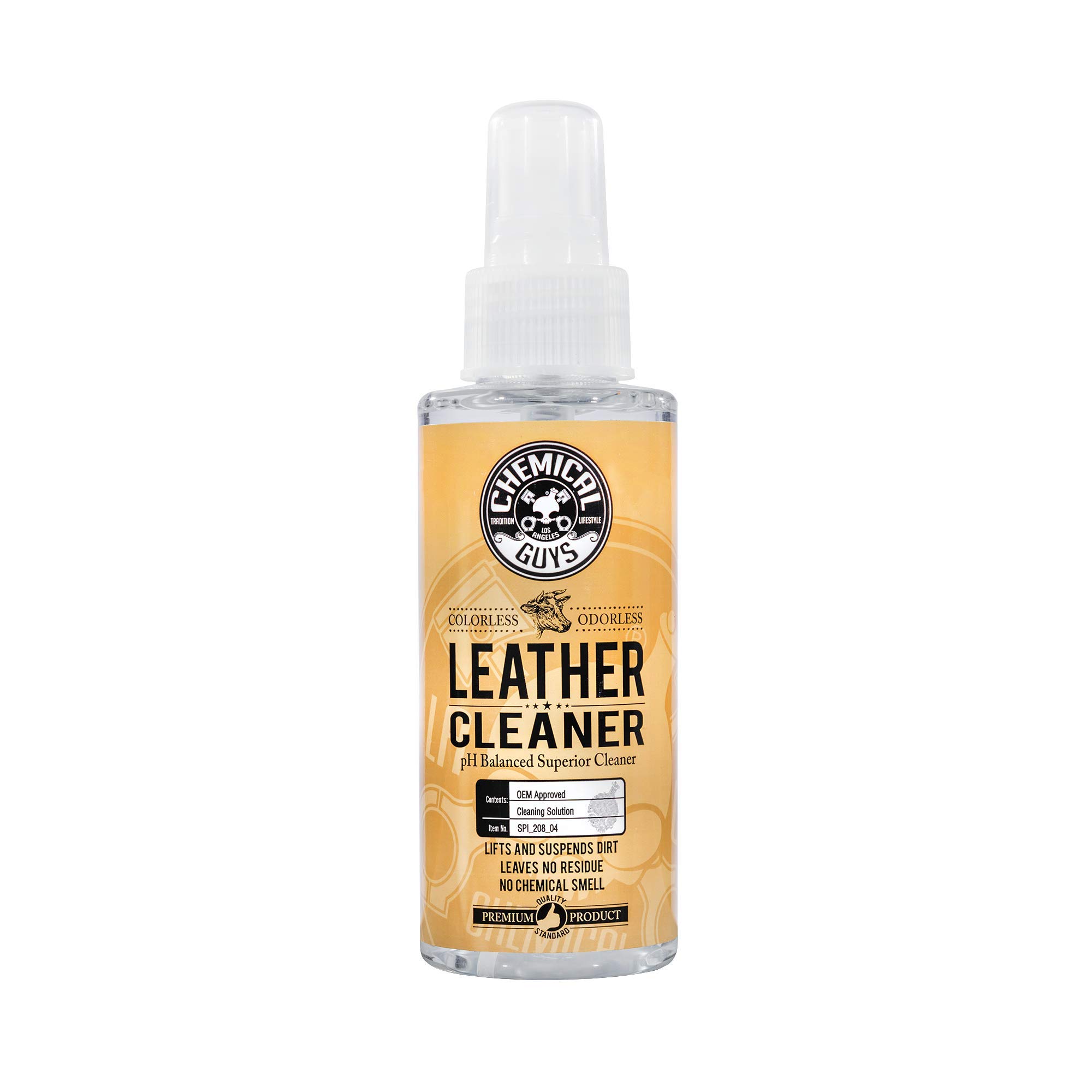 Chemical Guys SPI_208_04 Colorless and Odorless Leather Cleaner (4 oz)