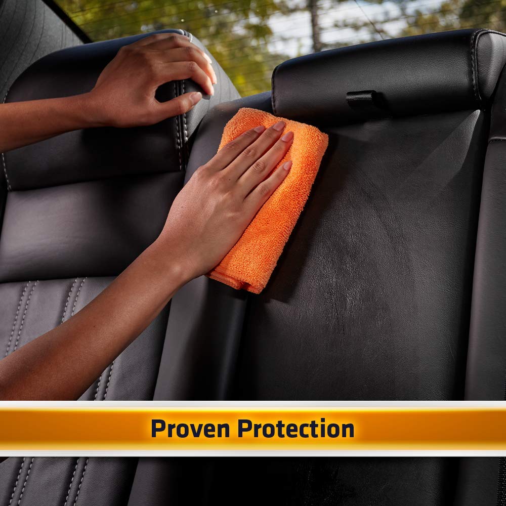 Car Leather Care Spray by Armor All, Leather Cleaner and Protectant for Cars, Trucks and Motorcycles, Includes 2 Bottles, 16 Fl Oz Each