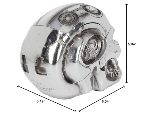 Terminator Nemesis Now T- Box 18cm Silver, Resin